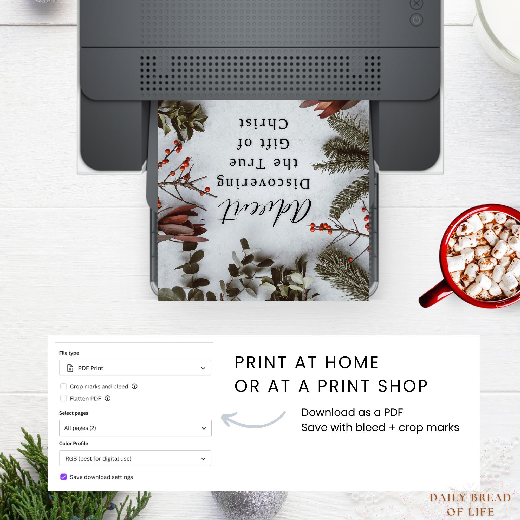 Christmas Advent Bible Study, A Family Devotional, Discovering the True ...