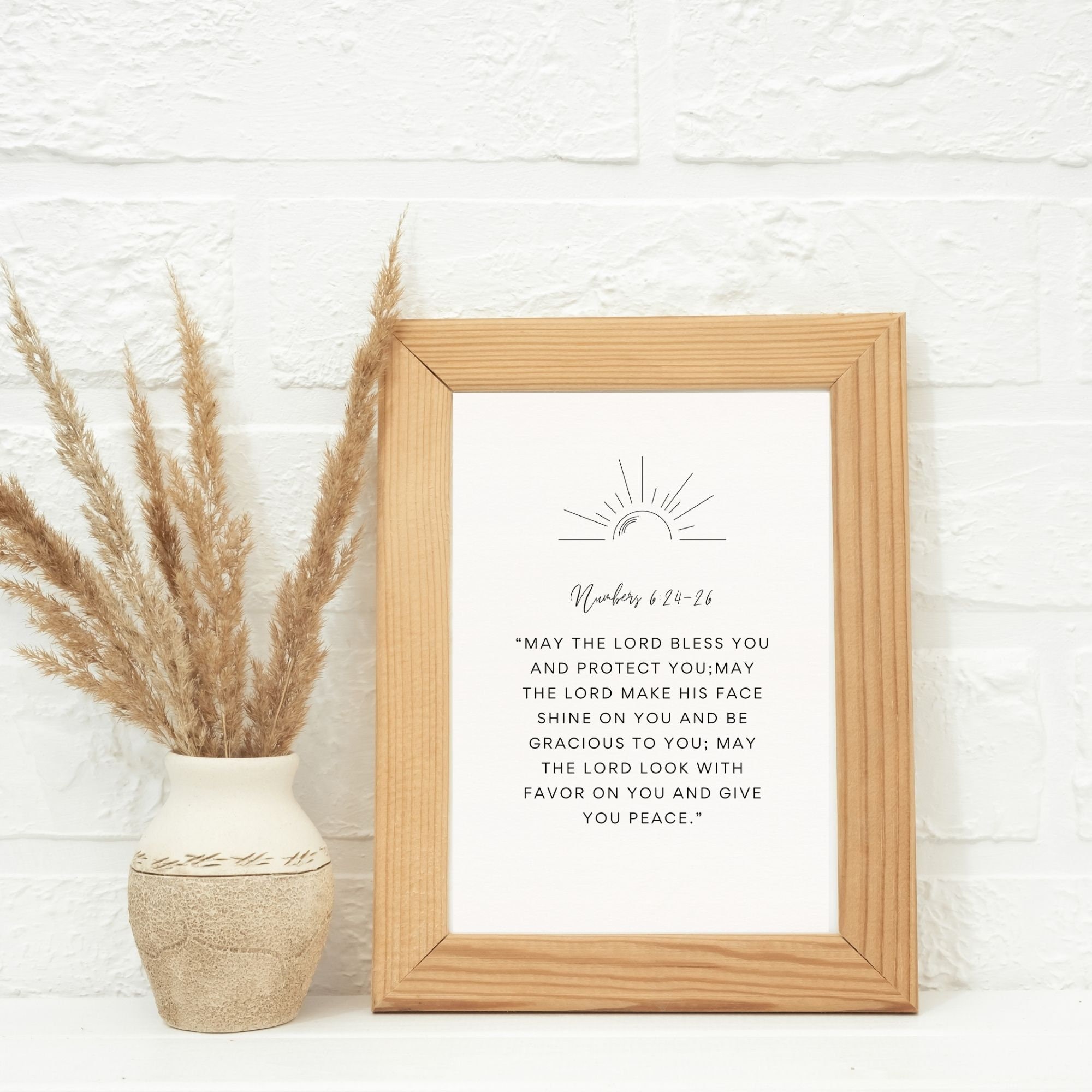 Numbers 6:24-26 , Bible Verse Printable, Bible Verse Print, Christian ...