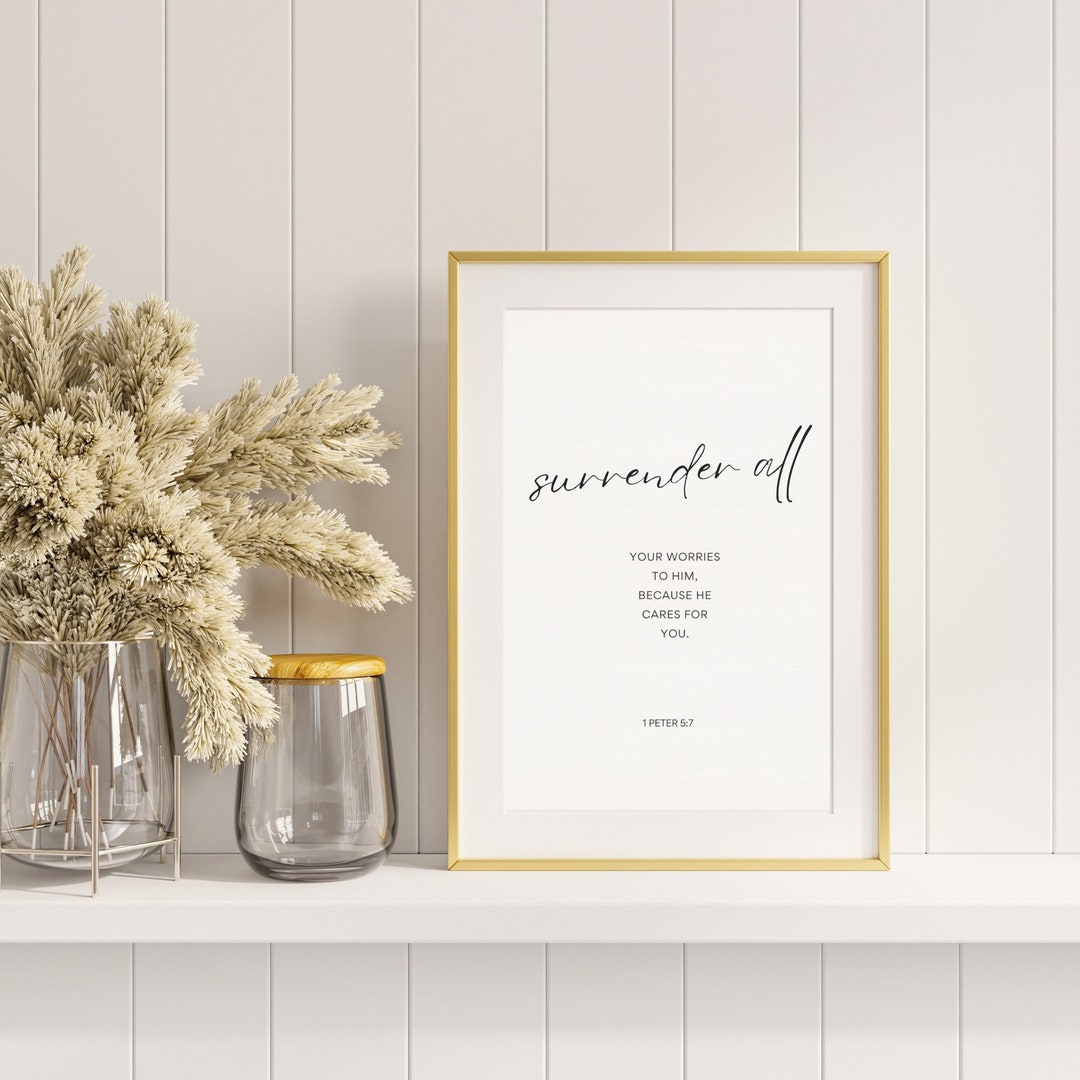 1 Peter, Bible Verse Wall Art Printable, Scripture Prints, Printable ...