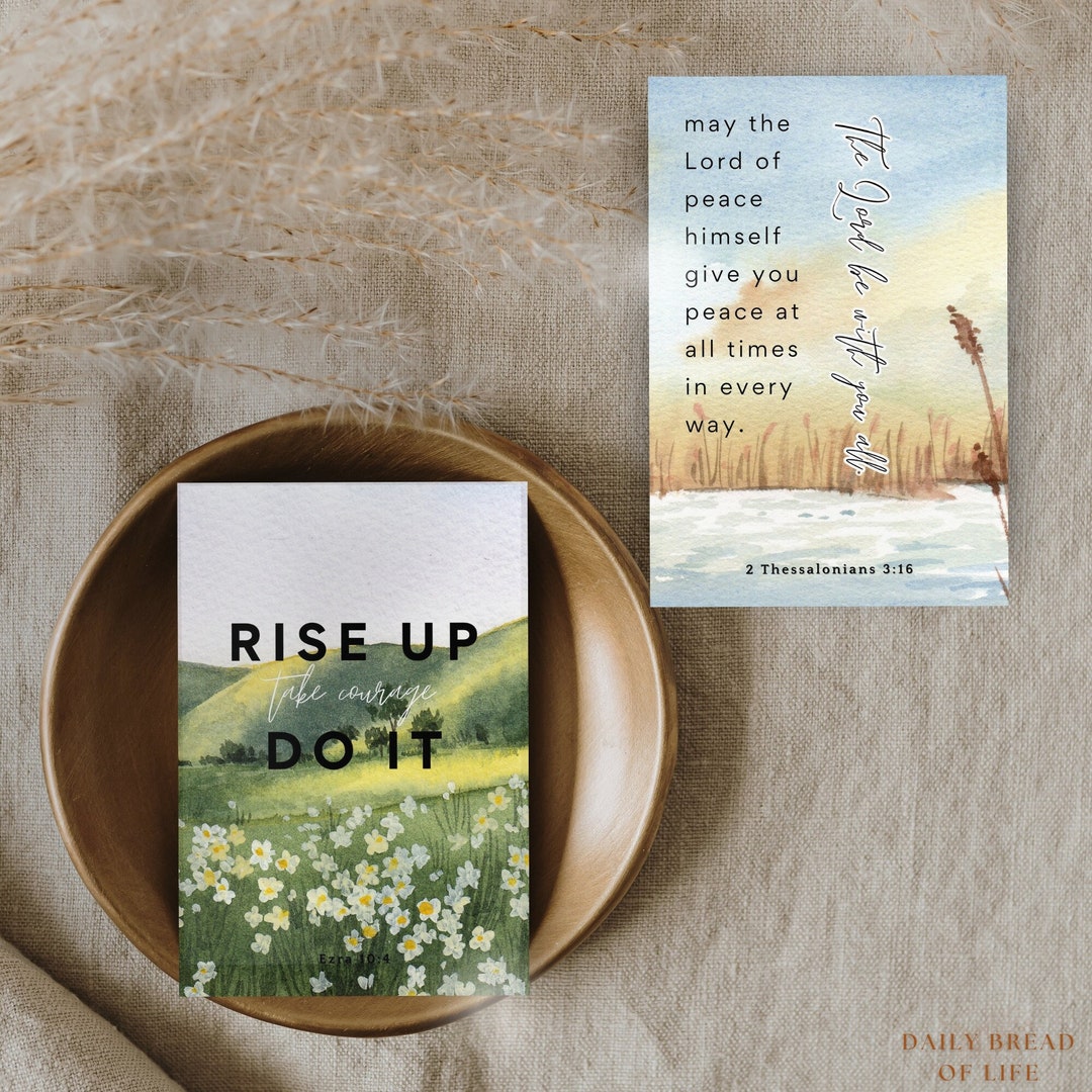 A Year of Healing Scripture Cards, Encouragement and Sympathy Gift ...