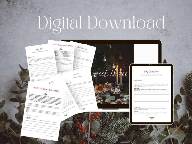 Christmas Advent Bible Study, A Family Devotional, Discovering the True ...