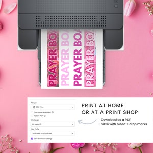 Pink Prayer Board Kit: Christian Collage, Bible Verses (digital ...