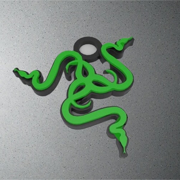 Razer Logo Keychain - Etsy
