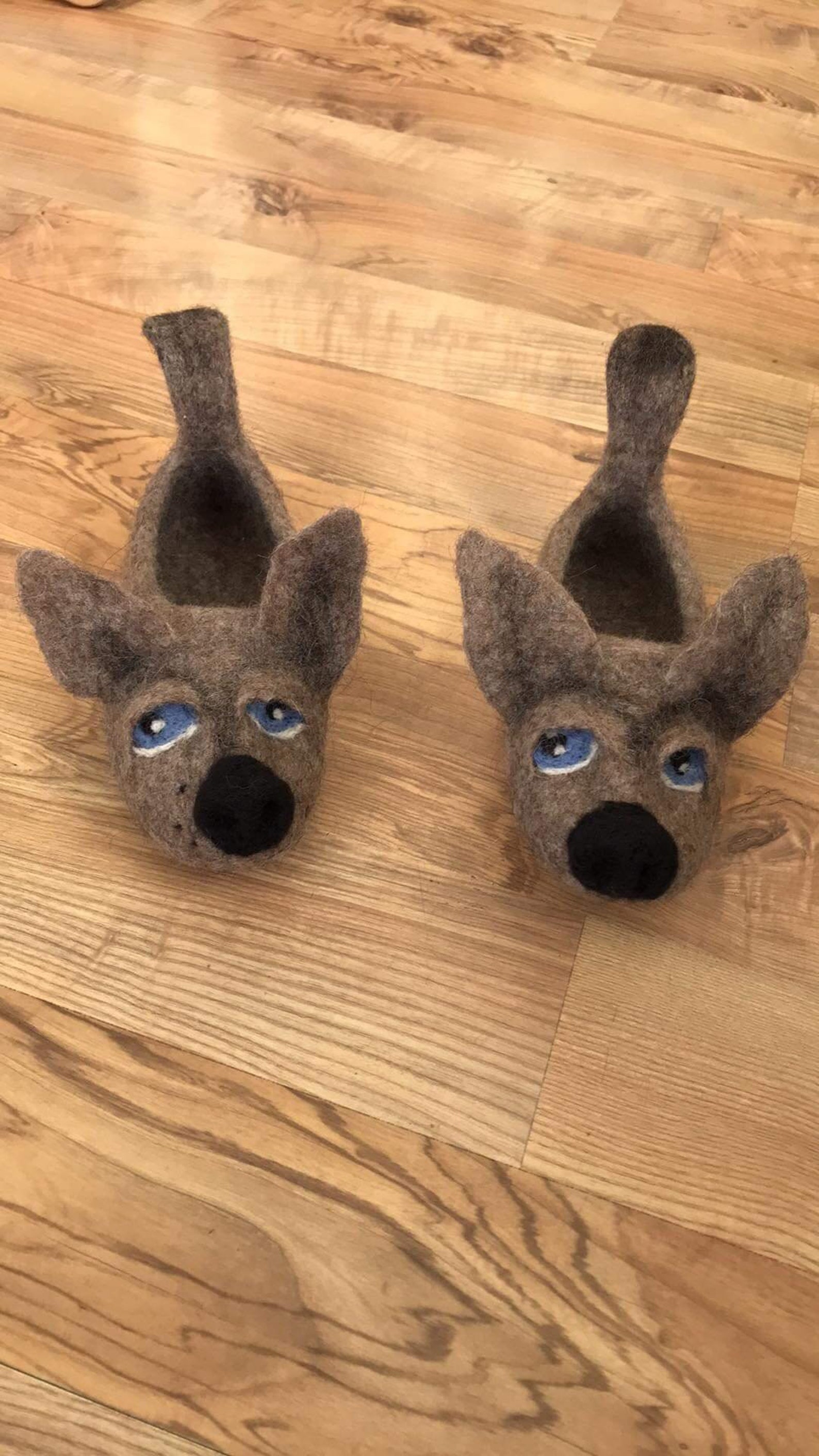 Dog Clogs,dogs Lovers Gift,wool Slippers,animals Slippers,funy Slippers ...