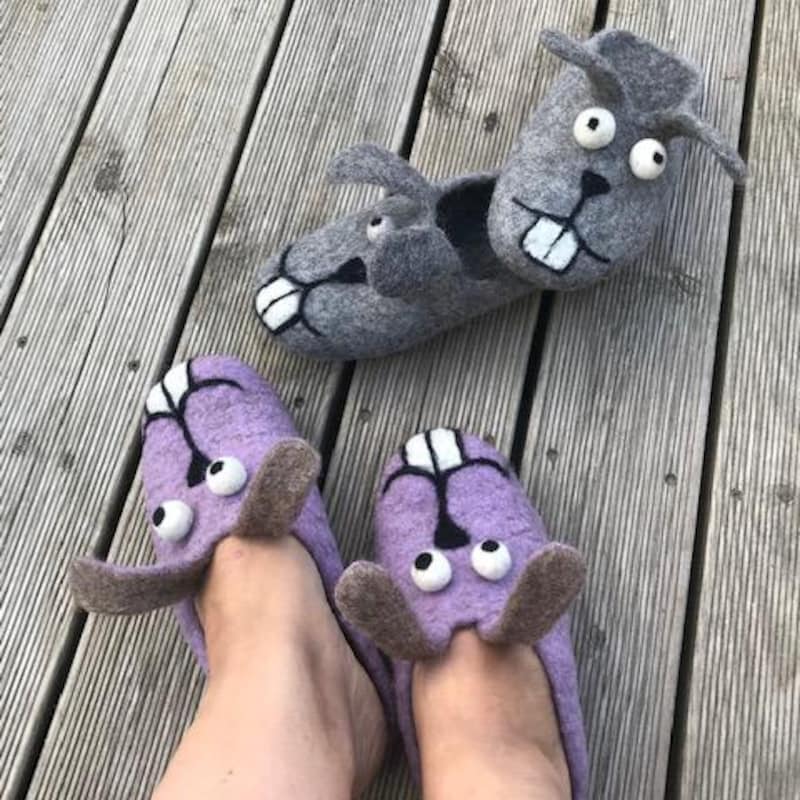 Funny Slipper - Etsy