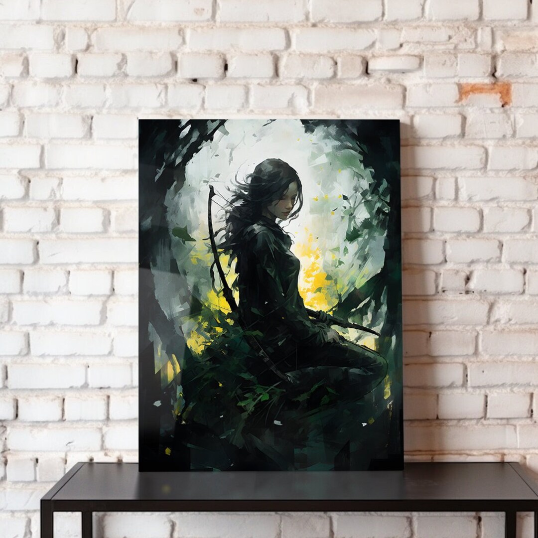 Mockingjay Poster: Fantasy Novel Wall Art Print (digital Download, 8x10 ...