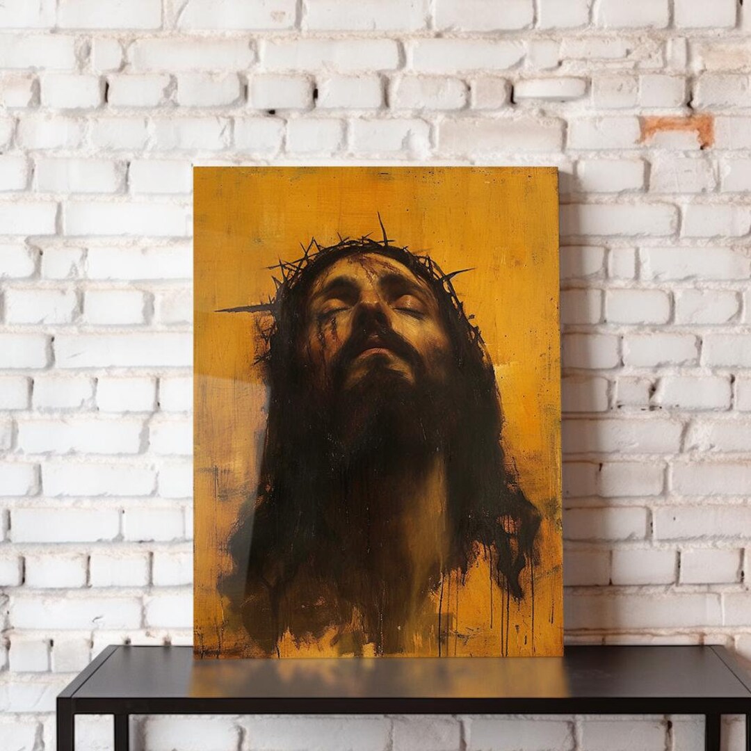 Jesus Christ Wall Art, Jesus Poster, Religious Art, Gift for Him, Gift ...