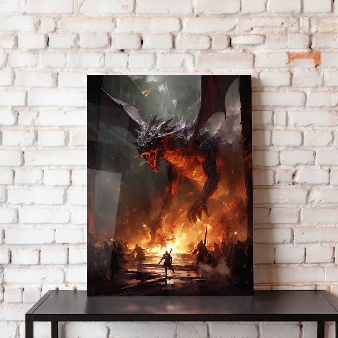 Metal Poster | Dnd Poster, Dnd Print, Dnd Wall Art, Dnd Art Print 8x10 ...