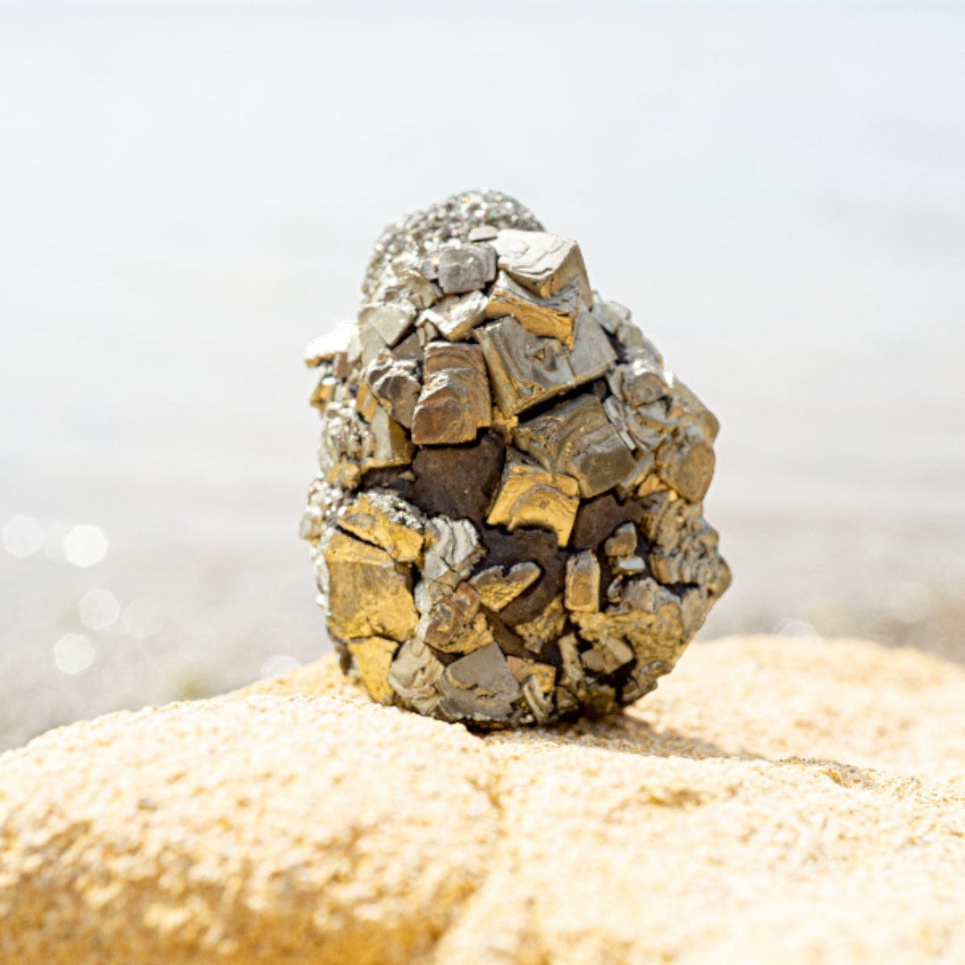 Raw Pyrite Chunk Energize Your Space With Natural Grounding - Etsy