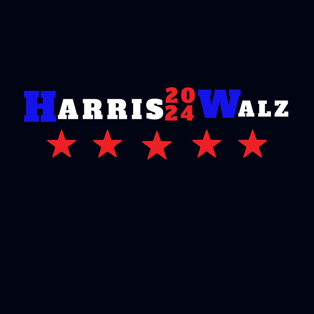 Harris Walz 24 PNG Digital Download, Harris Walz 2024, Harris Walz, Tim ...