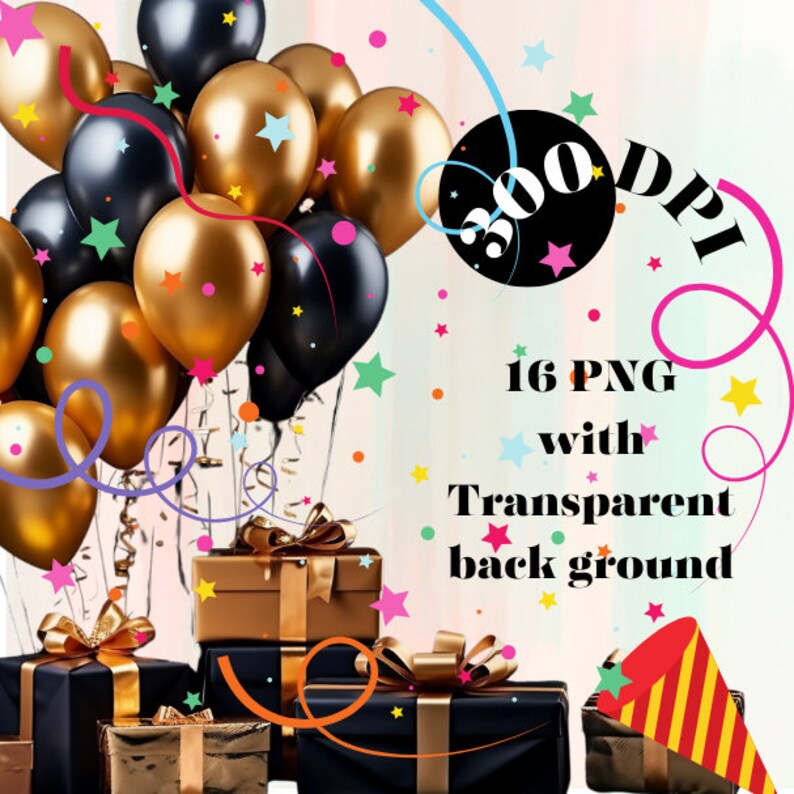 Birthday Cake Clipart Bundle, Birthday Cake Clipart High Quality PNG ...