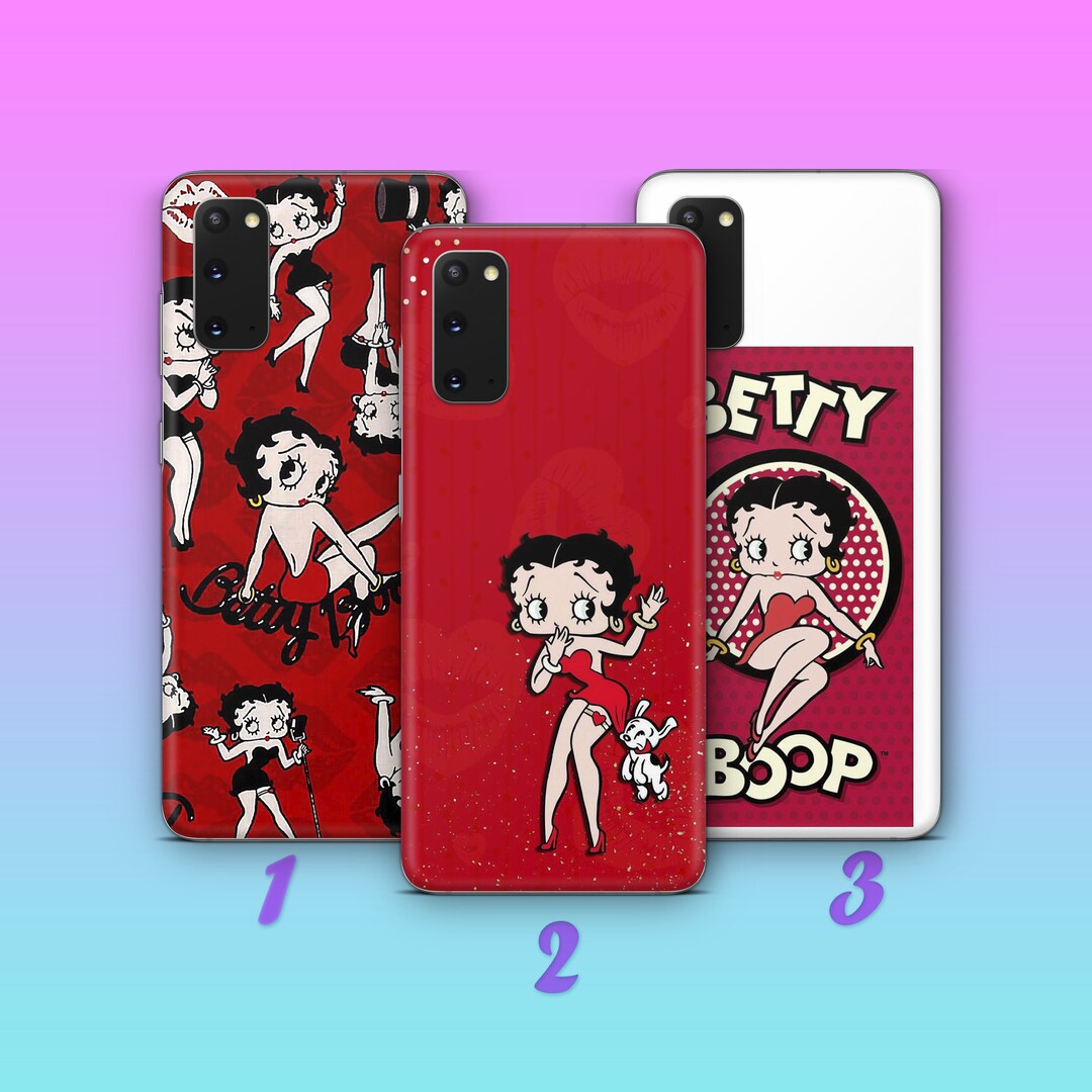 Betty Boop 6 Phone Case Cover for Samsung Galaxy S20 S21 S22 S23 S24 FE S25 Plus Ultra Models ...