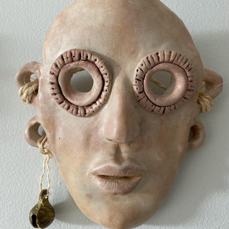 Clay Art Mask - Etsy