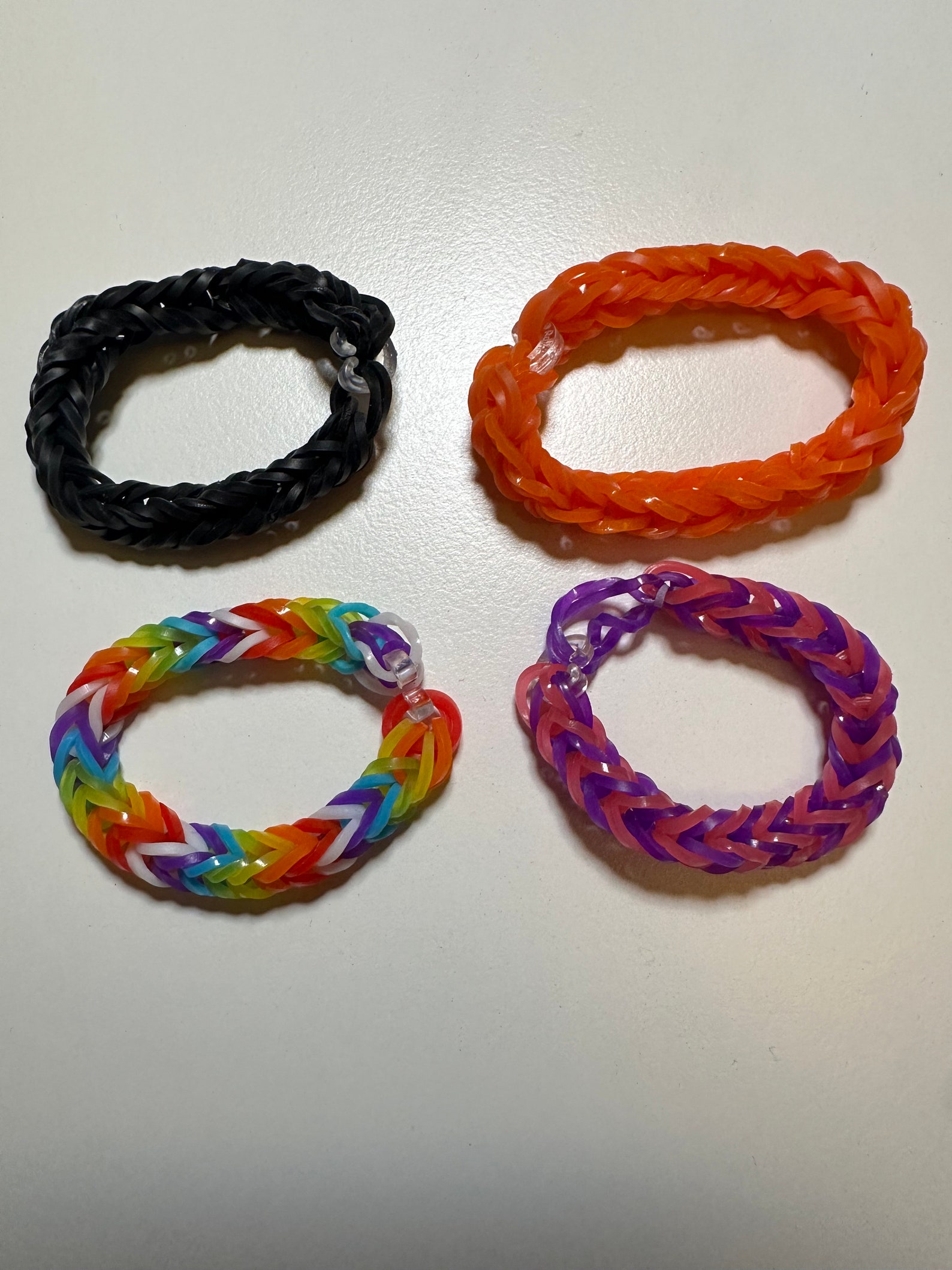 Rubber Band Fishtail Bracelets Custom Made With Love - Etsy