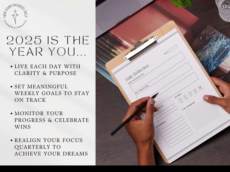 Ultimate Self-reflection Planner Bundle | Daily, Weekly, Monthly ...