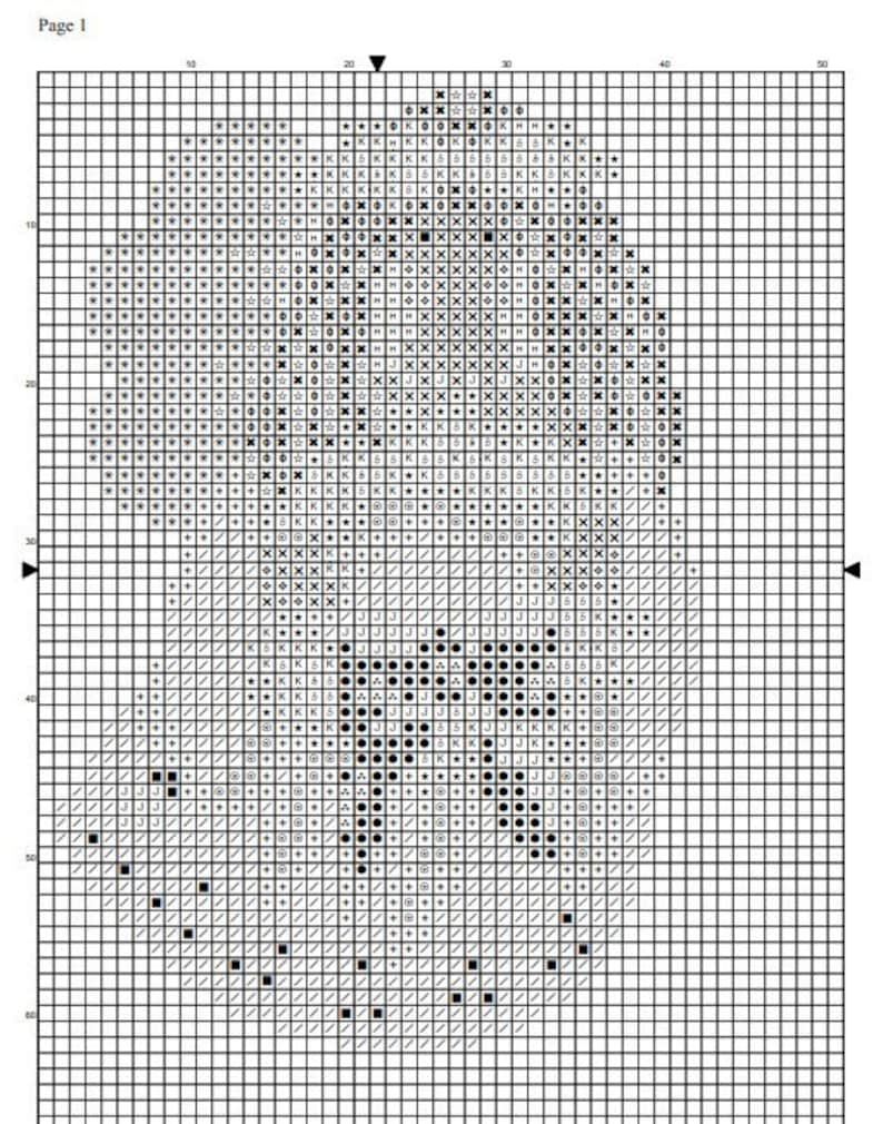 Cross Stitch Pattern for Plastic Canvas New Year 2024 - Etsy