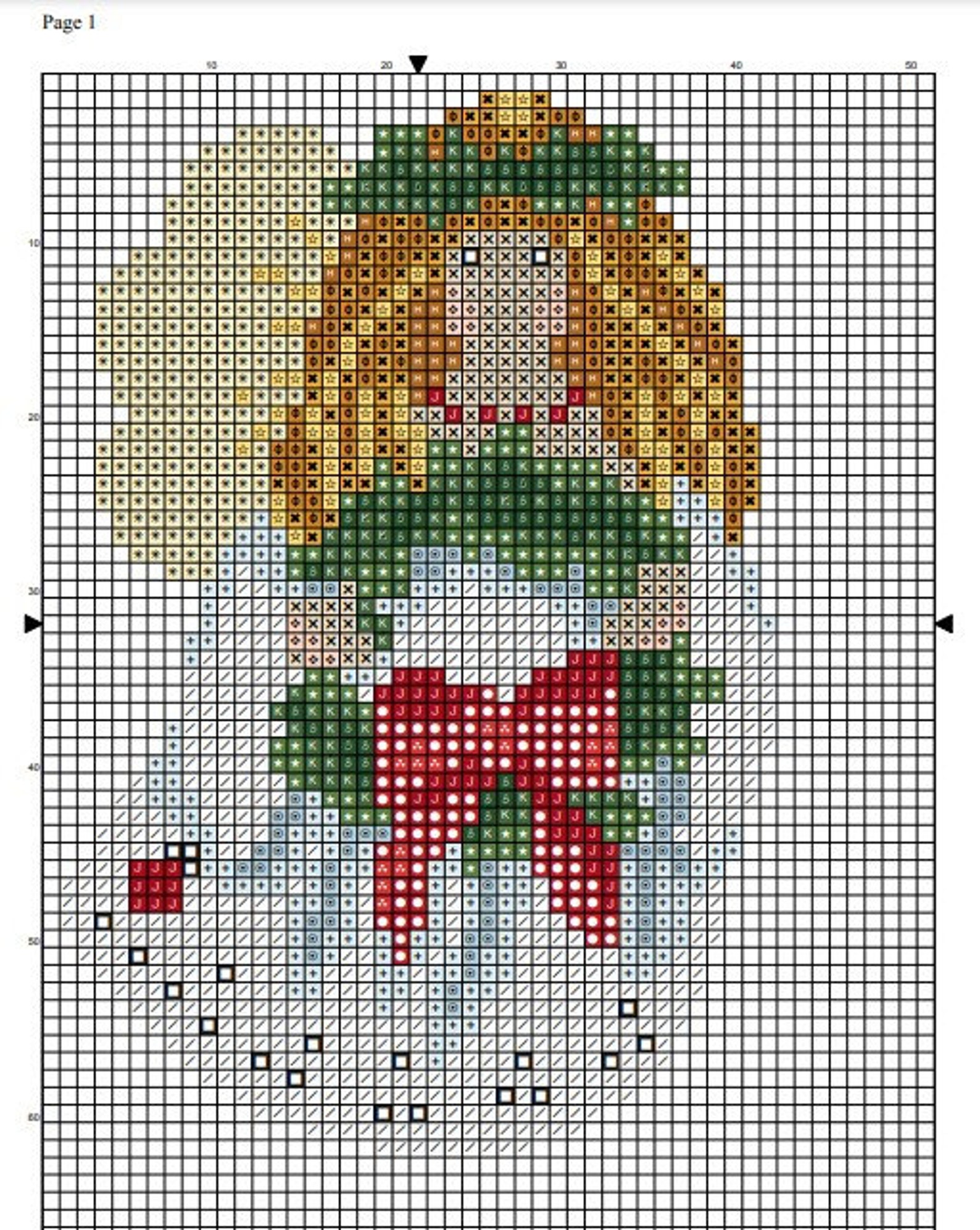 Cross Stitch Pattern for Plastic Canvas New Year 2024 - Etsy