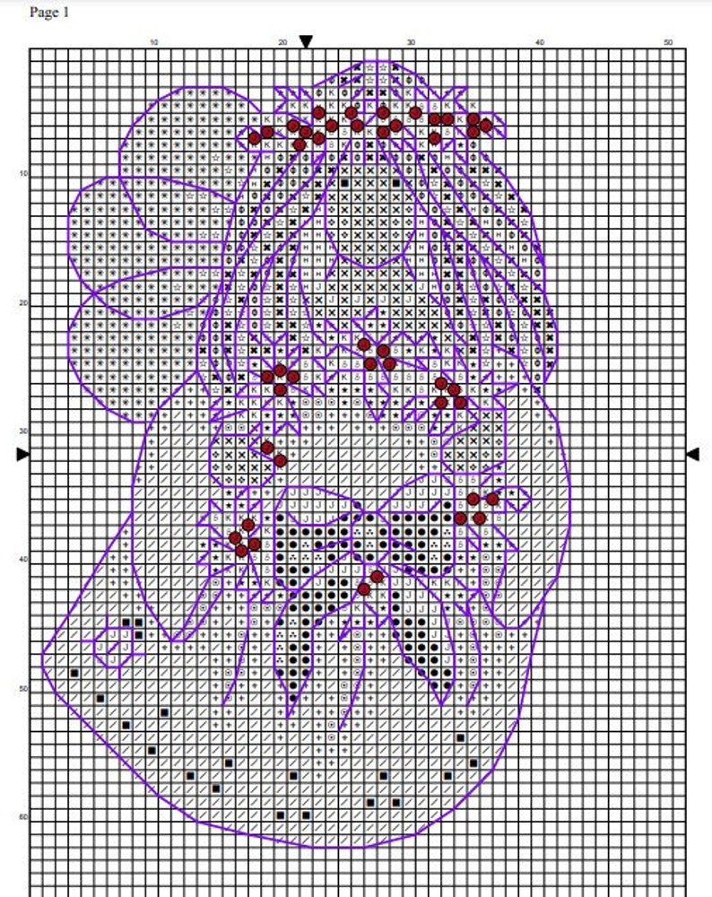 Cross Stitch Pattern Diagram for Plastic Canvas Happy New Year 2024 - Etsy