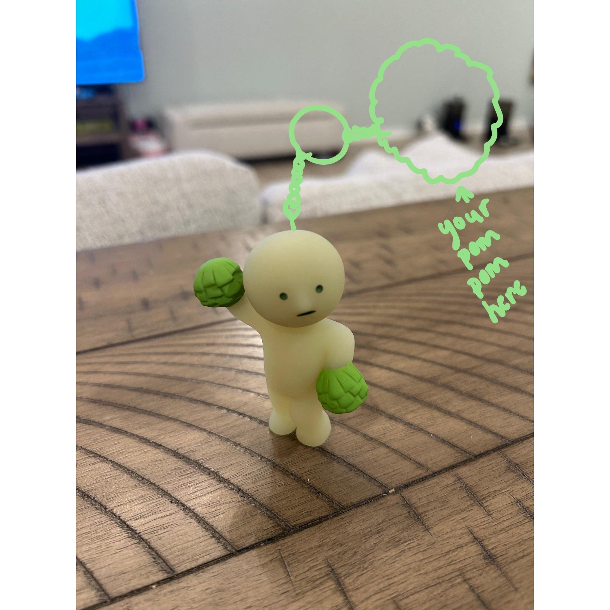 Smiski Keychain Personalized Authentic Key Charm - Etsy