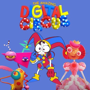 The Amazing Digital Circus PNG 4 Image Bundle,digital Circus, Pomni ...
