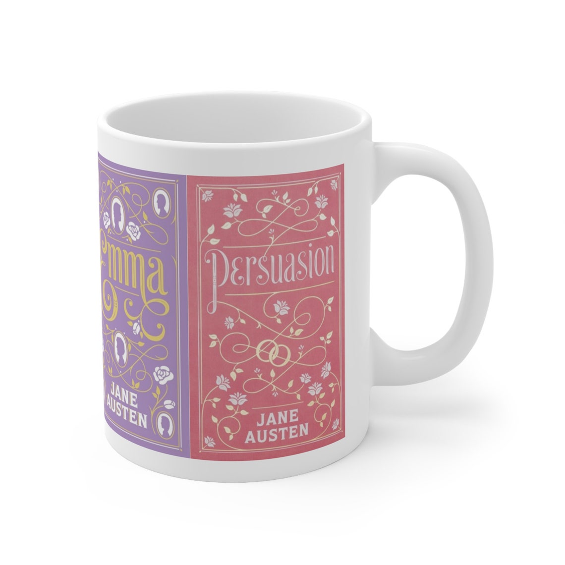 Jane Austen Design Mug - Etsy