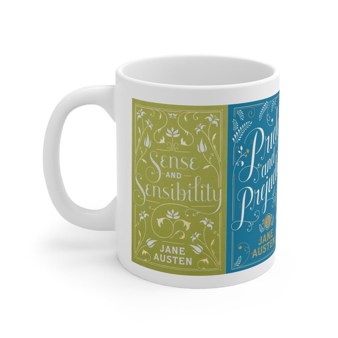 Jane Austen Design Mug - Etsy
