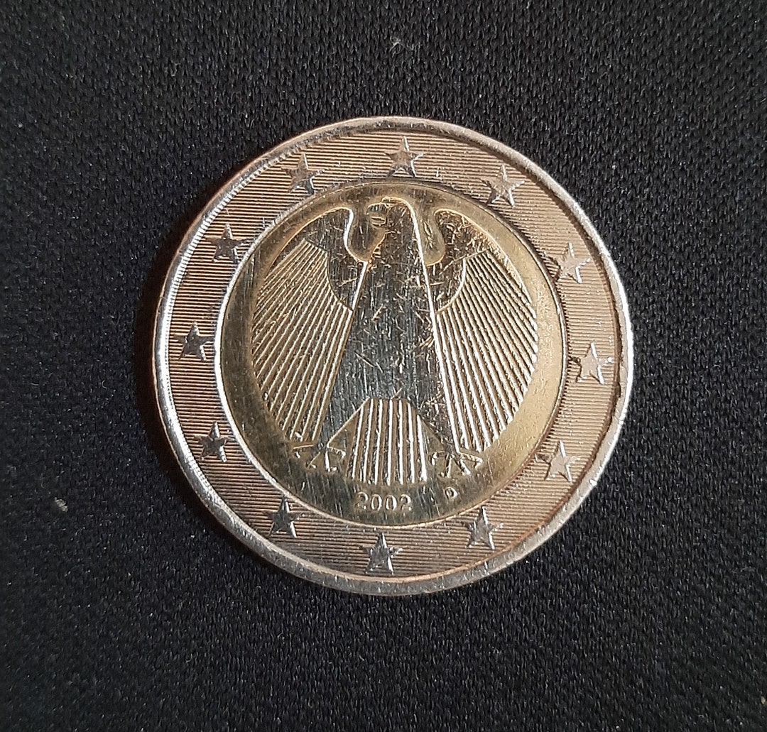 Germany 2 Euro Coin 2002 D Collection Coin. N16 - Etsy