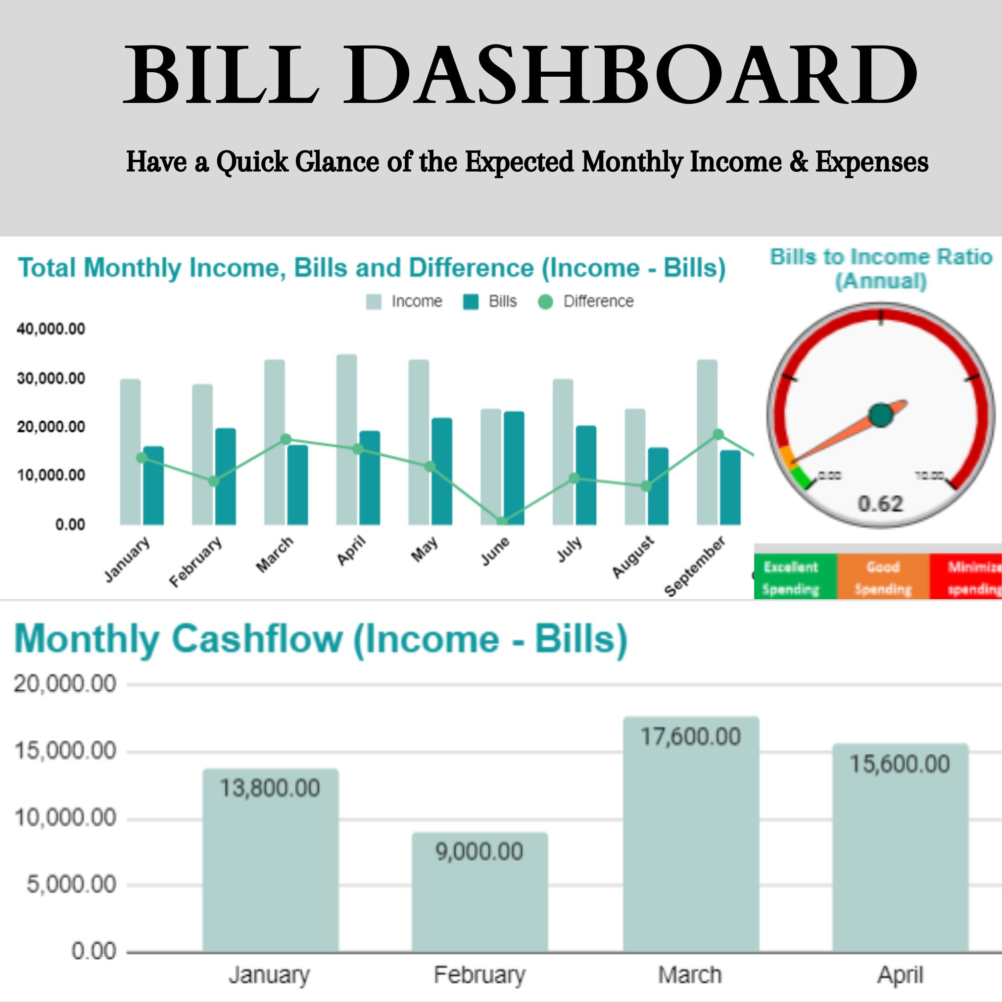The Ultimate Bill Calendar Organizer - Etsy
