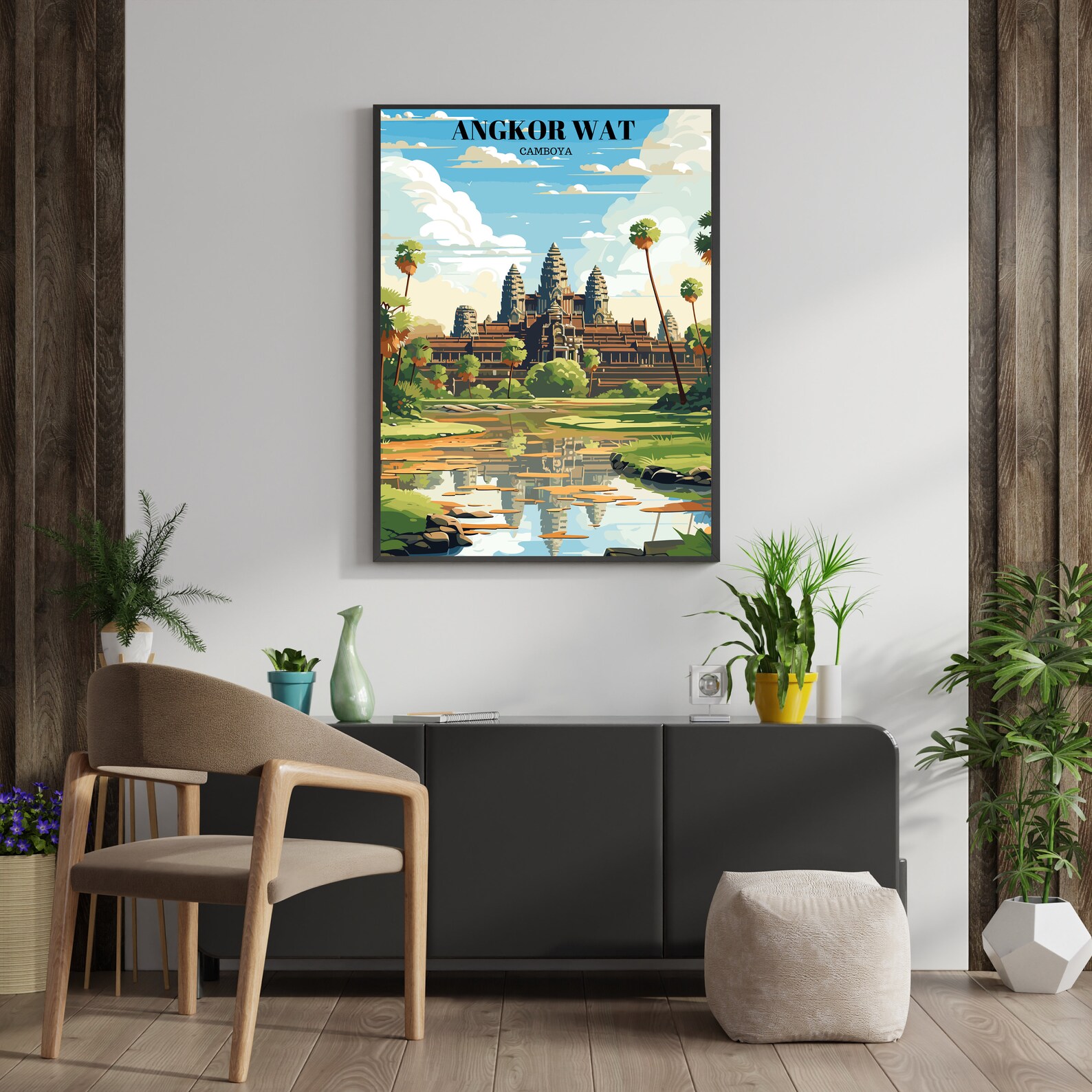 Angkor Wat Print | Angkor Wat Poster | Cambodia Temples | Cambodia ...