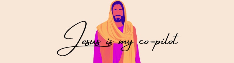 Jesus is My Co-pilot Bumper Sticker, Christian Bumper Stickers ...