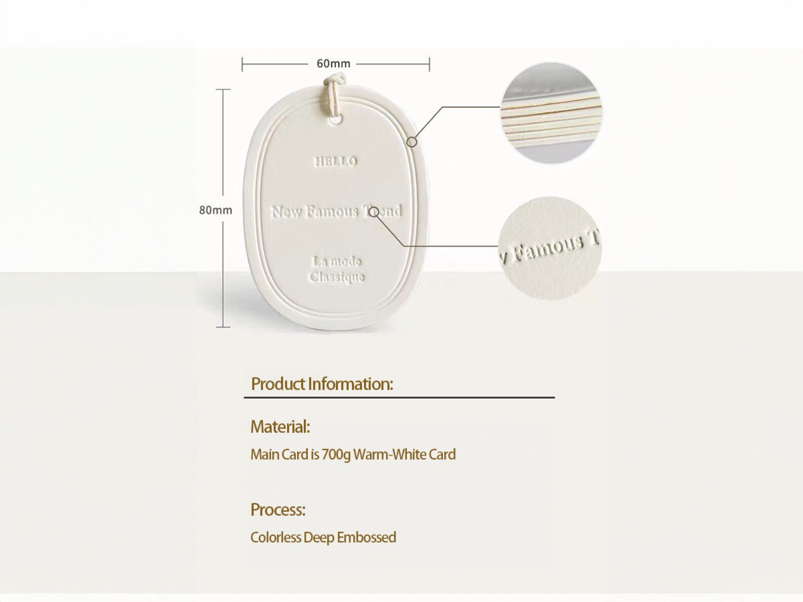 Custom Clothing Hangtags, Fashionable Clothing Logos, High-end Clothing ...