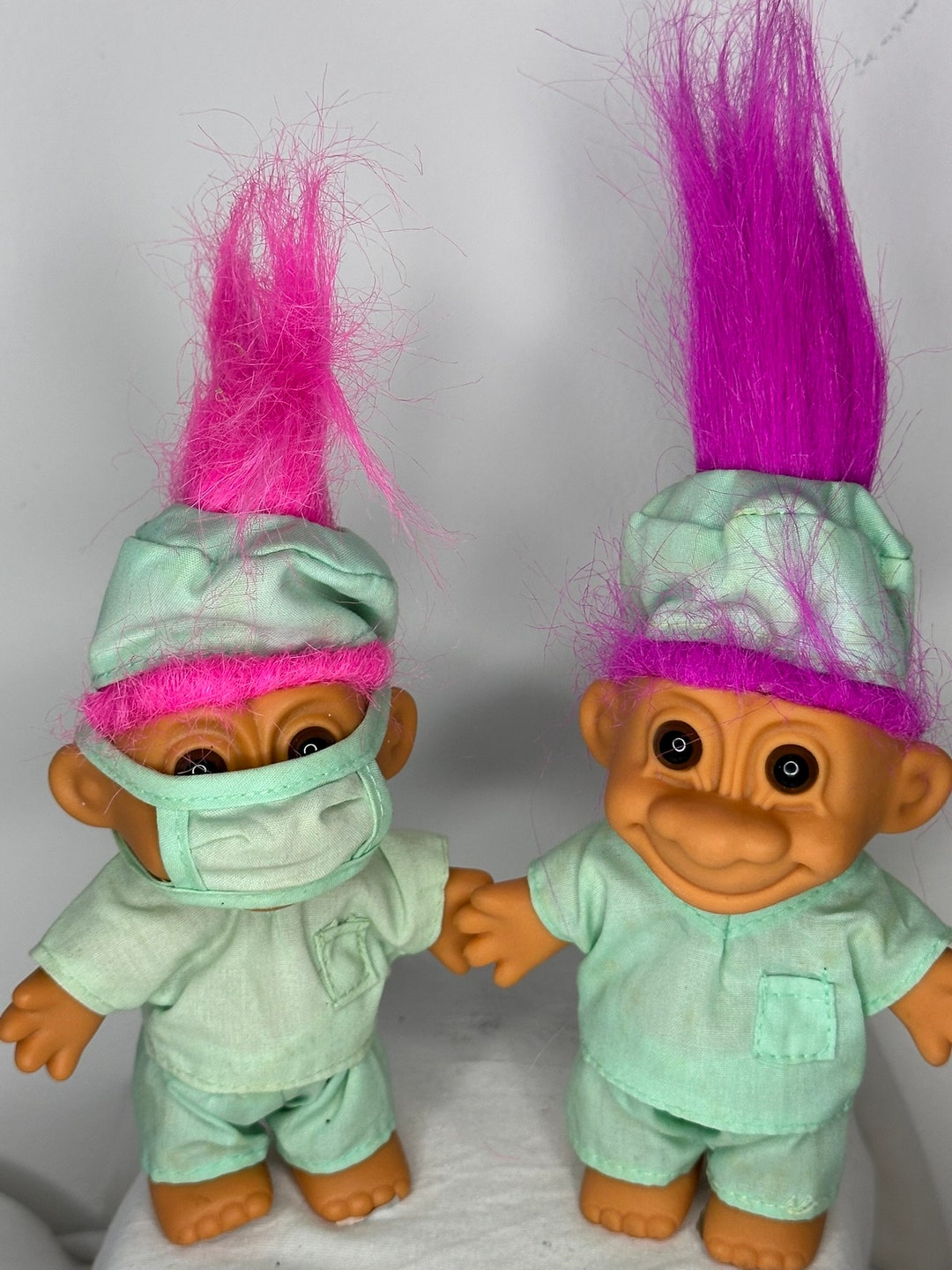 Doctor Troll, Vintage Trolls, 90'S Troll, Cute Fun Miniature Toys, RUSS ...