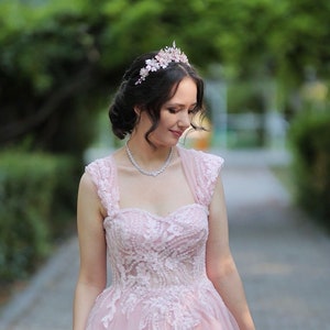 SAKURA (tiara) | Sakura Bridal Tiara, Cherry Flower Crown, Cherry ...