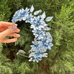 SAKURA (tiara) | Sakura Bridal Tiara, Cherry Flower Crown, Cherry ...