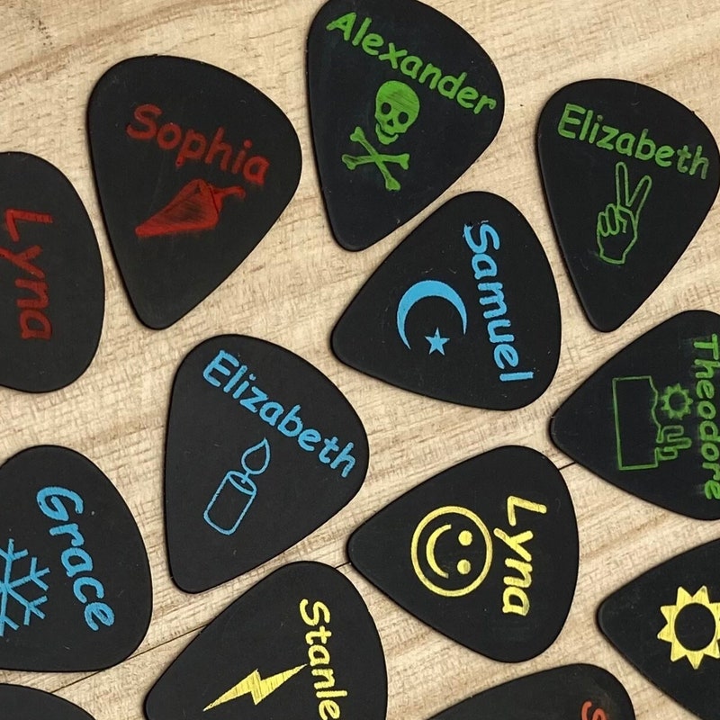 Guitar Pick Custom - Etsy