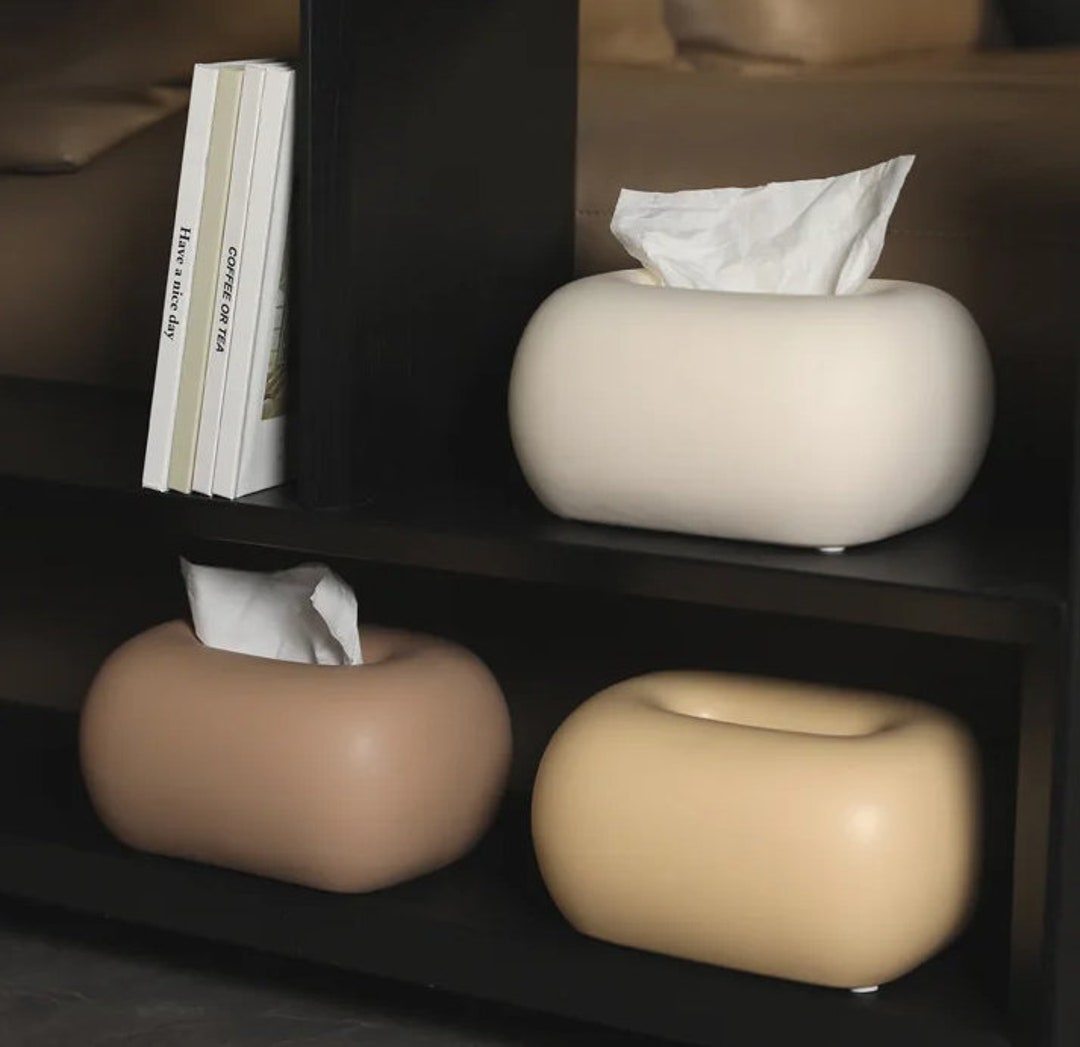 Ceramic Round Corner Tissue Box - Etsy Australia