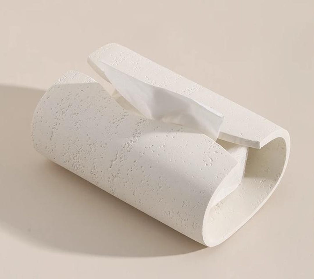Stoneware Style Tissue Box Holder - Etsy UK