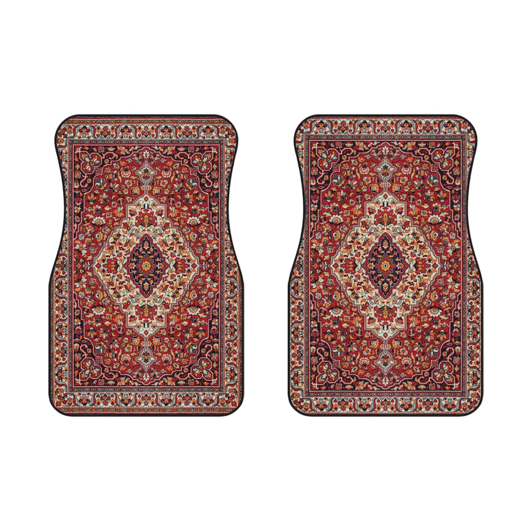 Car Mats 2x Front, Persian Carpet Look, Car Mat, Persian Carpet Look ...