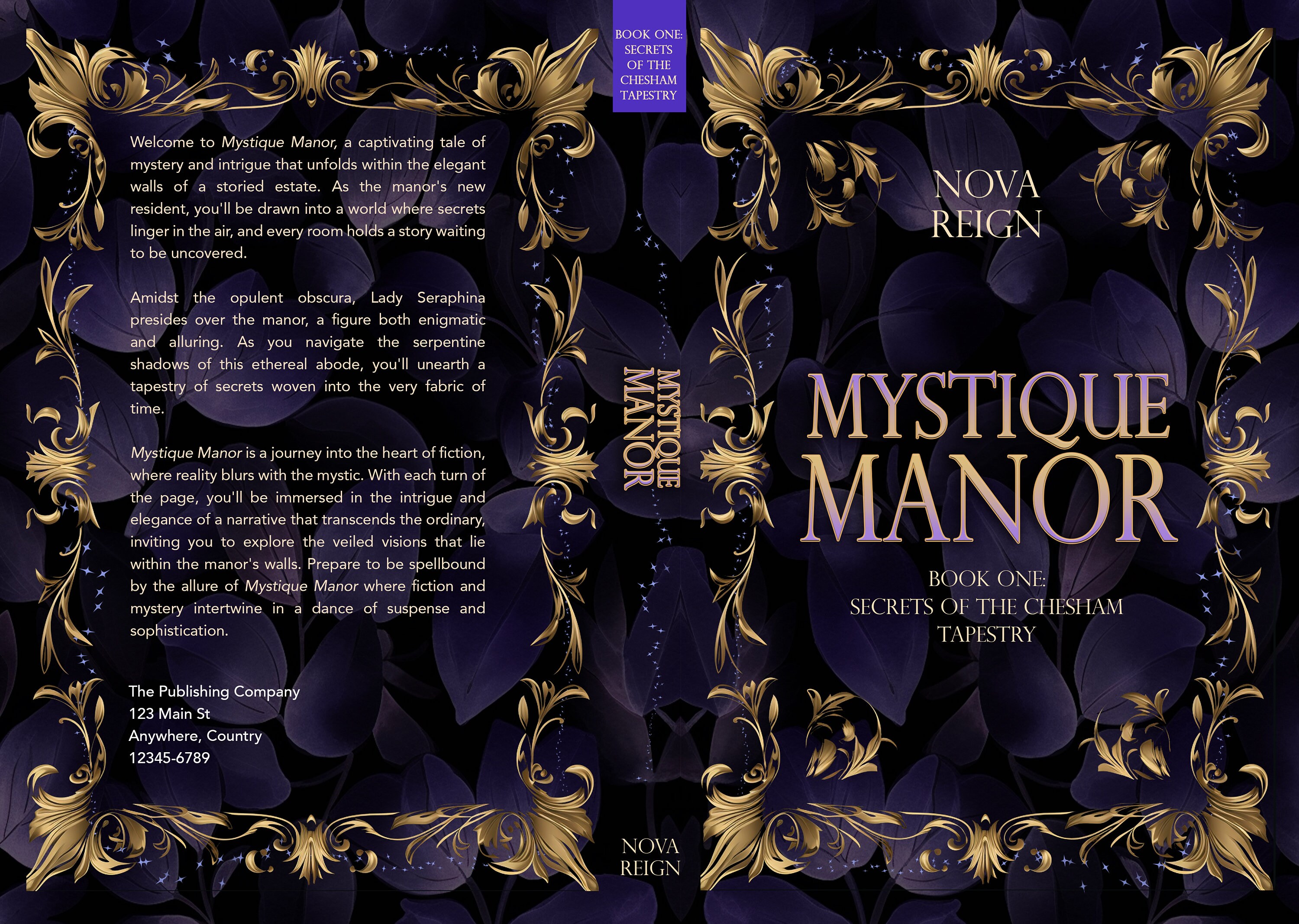 Premade Book Cover for Dark Fantasy, Mystical, Mystery, Medieval, Indie ...