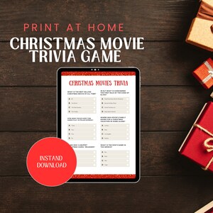 Christmas Movie Trivia Quiz | Festive Film Fun for Holiday Parties ...