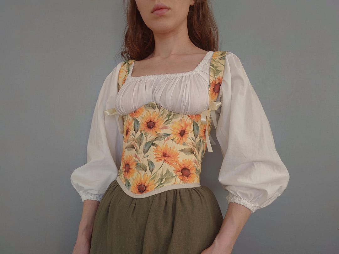 Custom Corset, Reversible Corset, Underbust Corset, Renaissance Stays ...