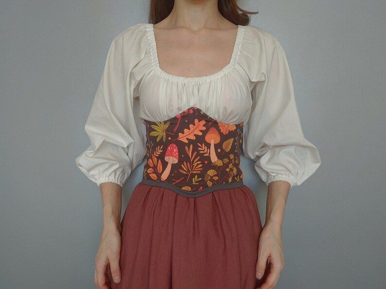 Custom Corset Belt: Cottagecore Renaissance Bodice - Etsy