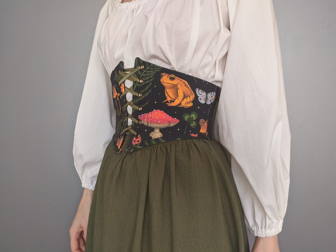 Custom Corset Corset Belt Underbust Corset Renaissance - Etsy UK