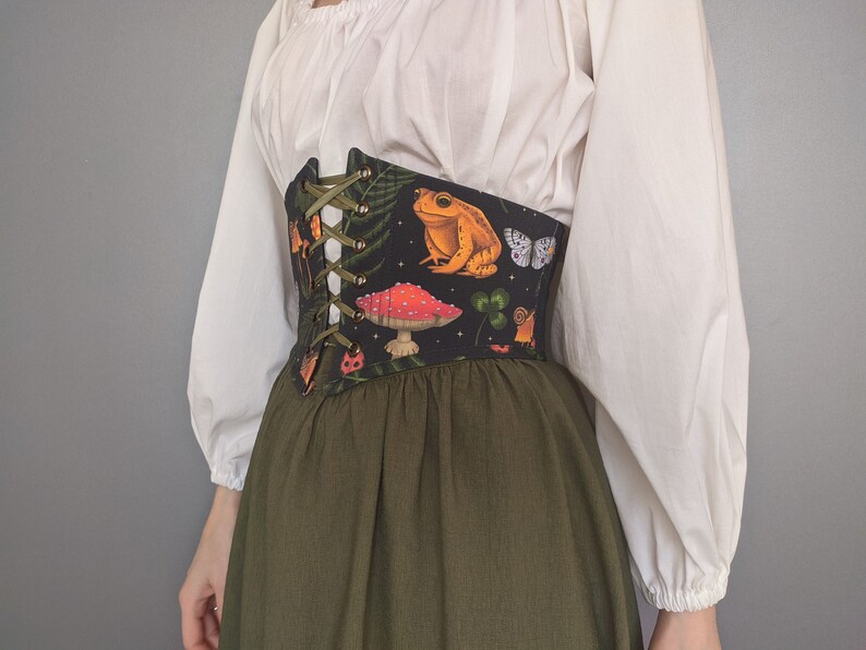 Custom Corset Corset Belt Underbust Corset Renaissance - Etsy UK