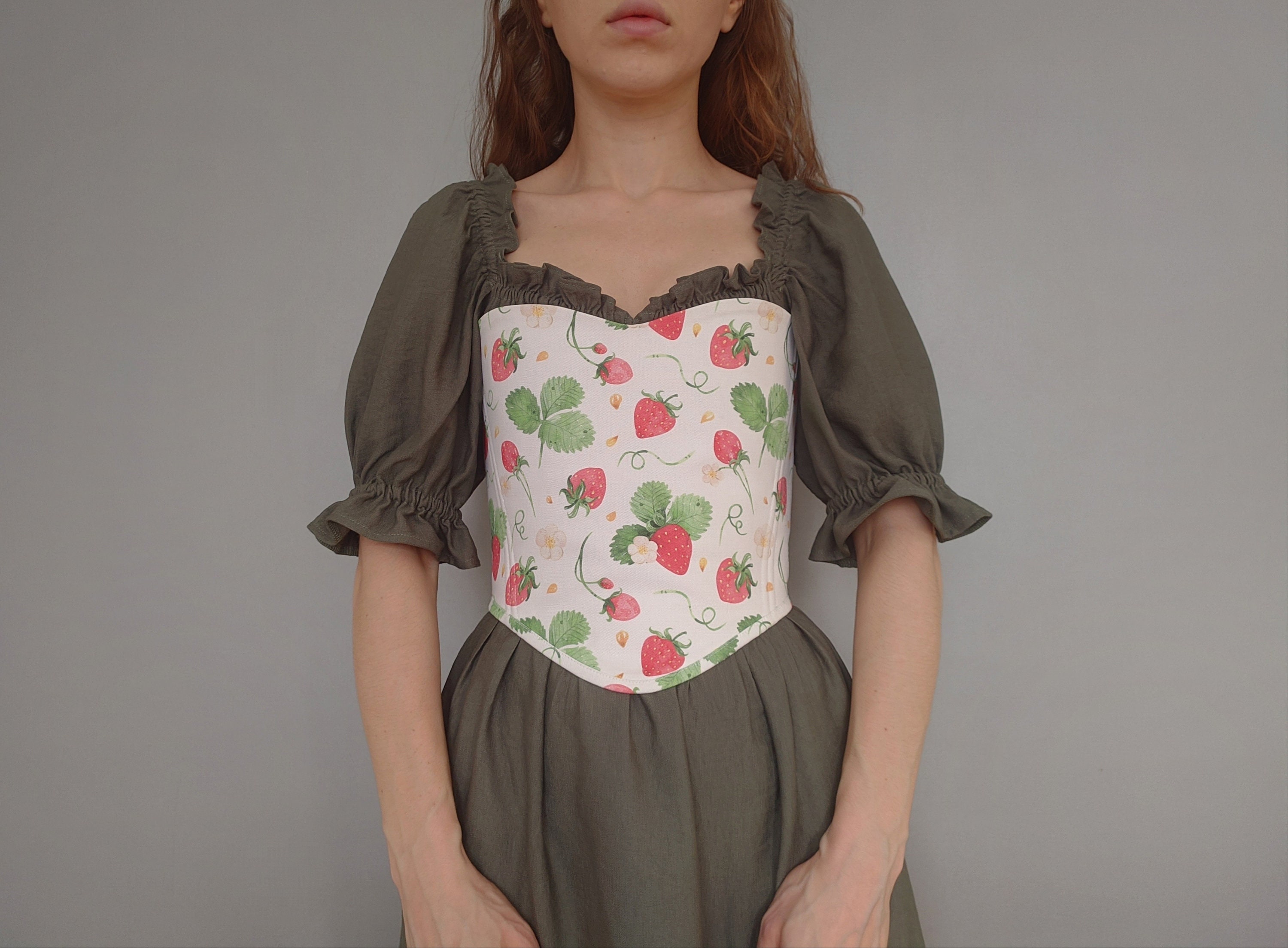 Custom Corset Corset Top Overbust Corset Renaissance Stays - Etsy