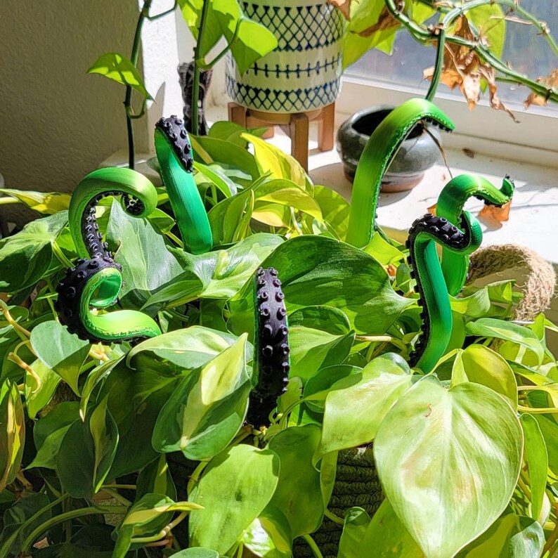 Sea Monster Octopus Tentacles for Plants – Quirky Plant Accessories ...
