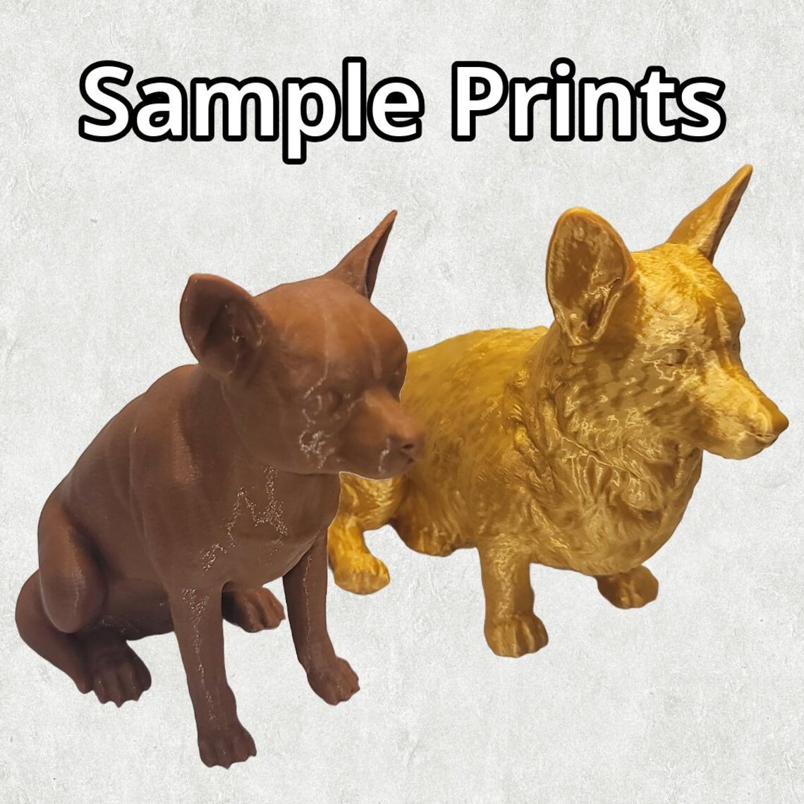 Lifelike Keeshond Figurine - 3D Printed Dog Statue for Home Decor, Pet ...