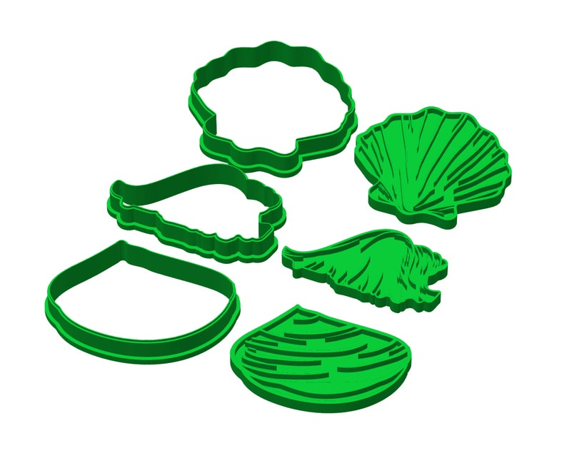 Seaside Charm: Explore Our Sea Shell Cookie Cutter Collection for Ocean ...