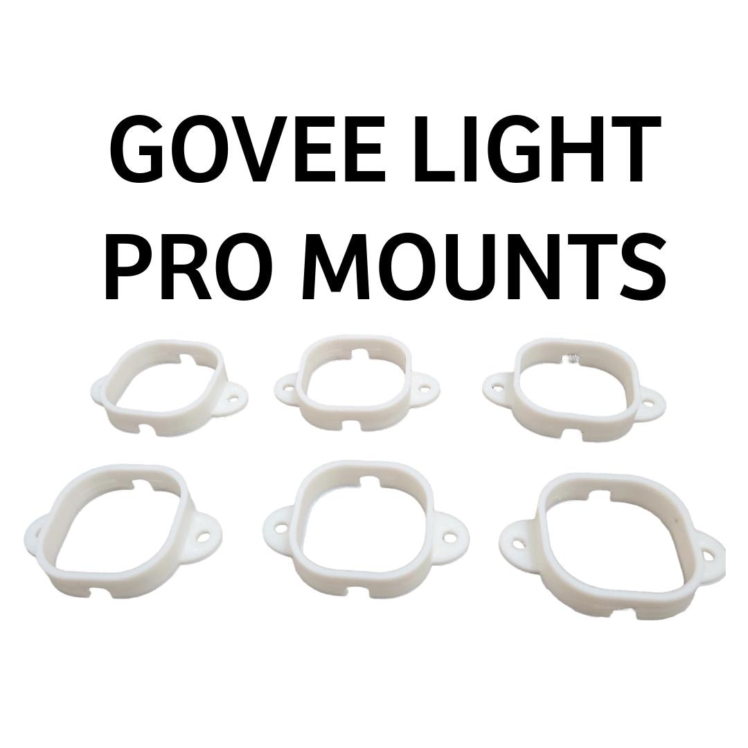 Govee Permanent Outdoor Lights Pro Mounting Clips for Soffits Eaves and ...