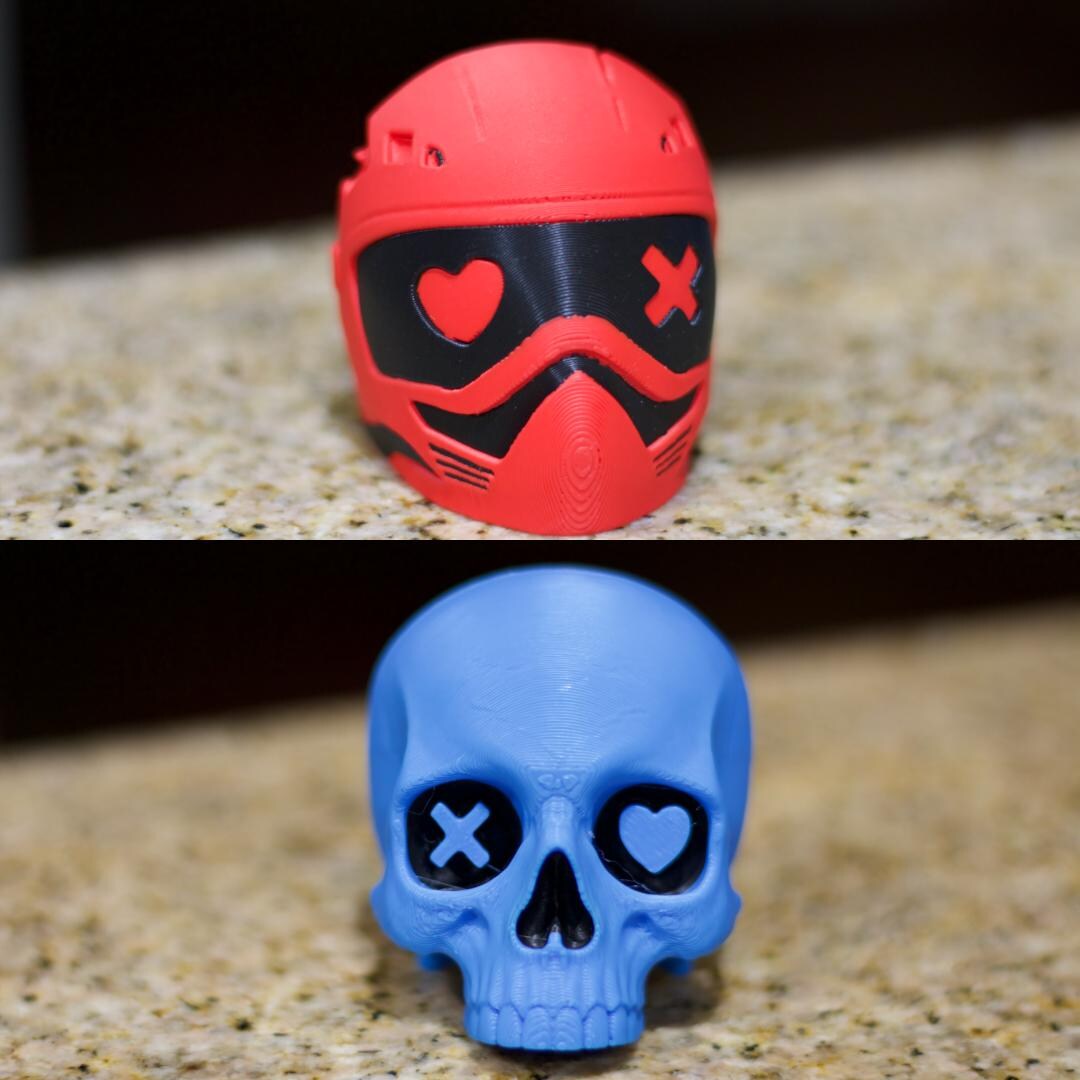 Gothic Skull Bookshelf Decor – Dark Romance Novel Inspired, Red Helmet ...